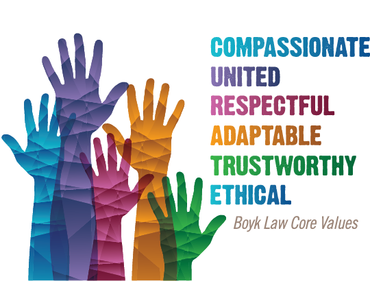 Boyk Law Proclaims Office Culture Through Core Values Statement ...